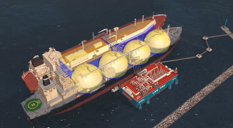 Tritec Marine oversee LNG regasification project