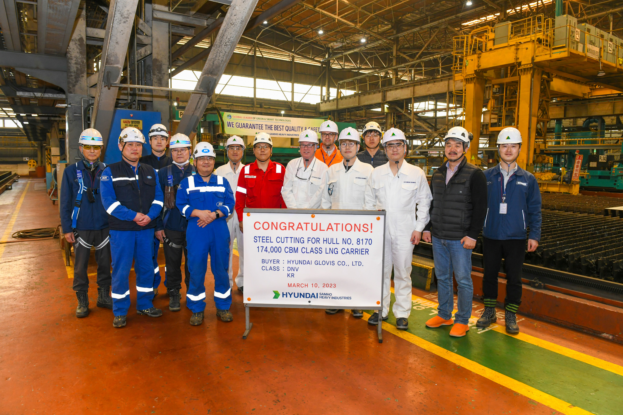 Tritec Marine supervise LNG carrier build for new client